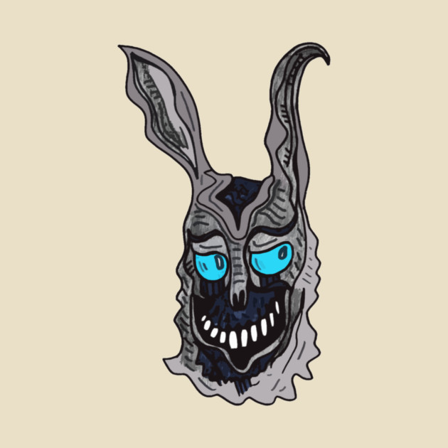 Frank the Rabbit Smiling - Donniedarko - T-Shirt | TeePublic