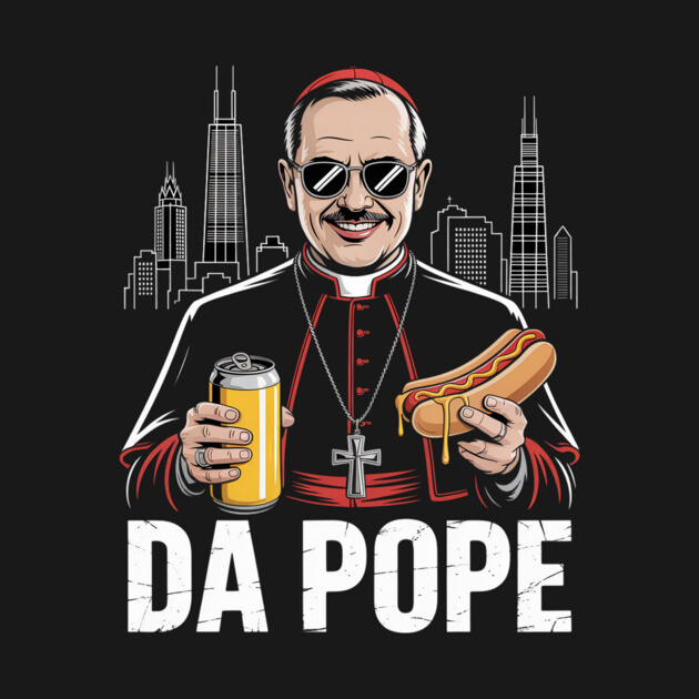Da Pope From America - Da Pope From America - T-Shirt | TeePublic