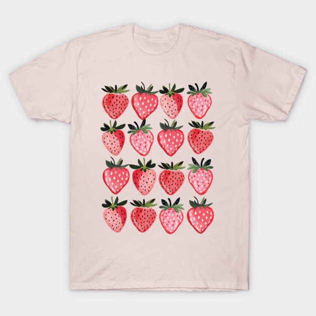 Subtle Anti Trump Shirt, Cute Strawberry Tshirt, Fuck Donald Trump FDT ...