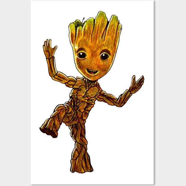 groot wall art