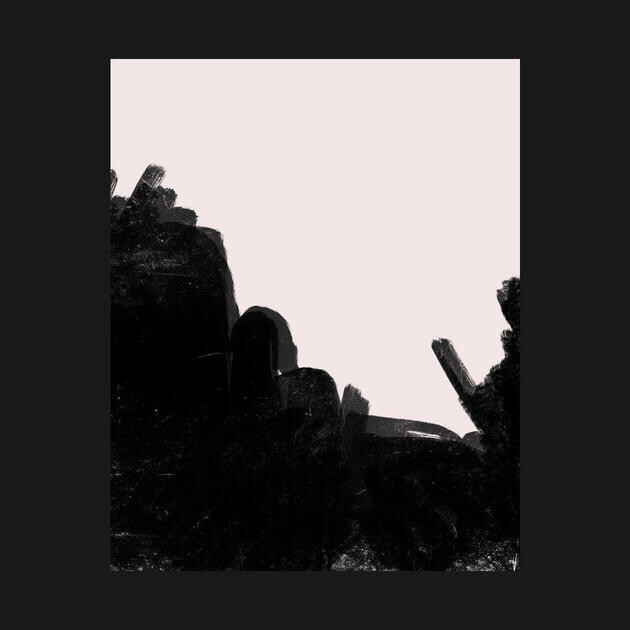 Black Abstract Grunge Texture - Abstract Grunge - T-Shirt | TeePublic