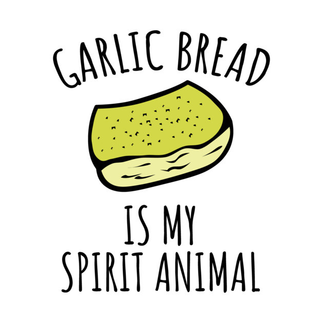 garlic bread line drawing