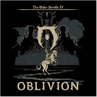 oblivion poster elder scrolls