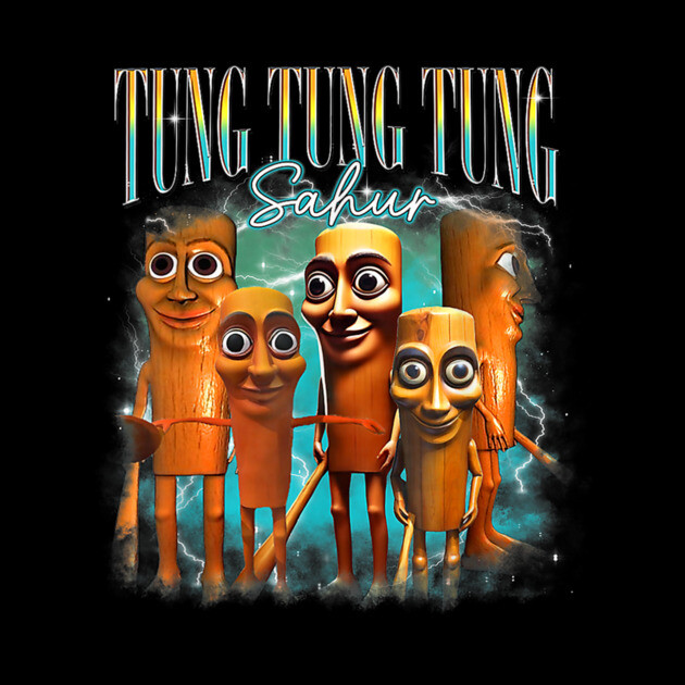 Tung Tung Tung Sahur Italian Brainrot Meme - Italian Brainrot Meme ...