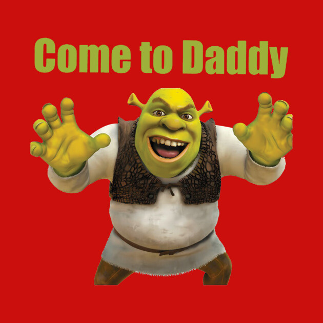 Shrek Daddy Classic Swamped Shrek Vintage Cartoon - Vintage Cartoon ...