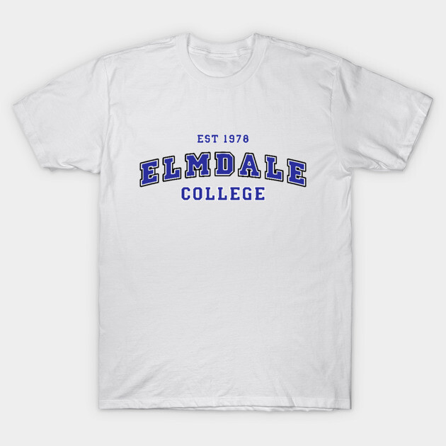 Elmdale College - Schitt's Creek - Schitts Creek - T-Shirt | TeePublic