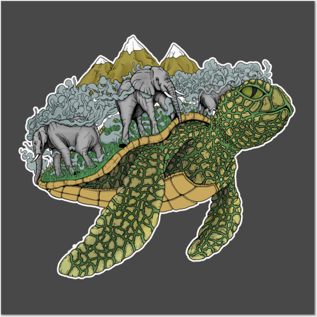 world turtle elephant
