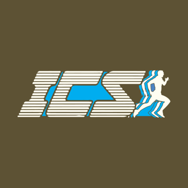 ICS Logo The Running Man - The Running Man - Shorts | TeePublic