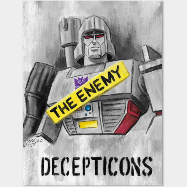 enemy poster drawing