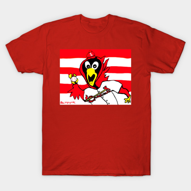 St. Louis Cardinals FREDBIRD April 1979 - St Louis Cardinals - T-Shirt ...