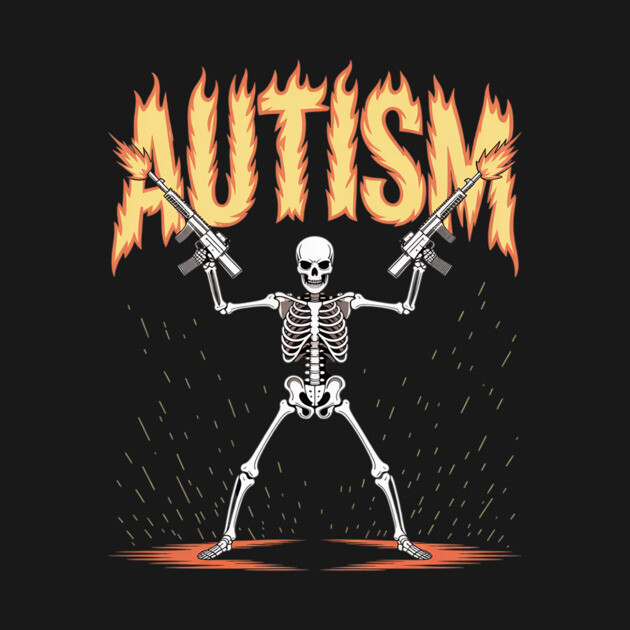Autism Skeleton Oddly Specific Dank Meme Cringe - Autism Skeleton Oddly ...
