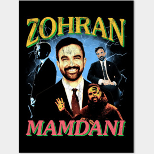 Zohran Mamdani 90s Style Vintage Posters and Art Prints for Sale ...