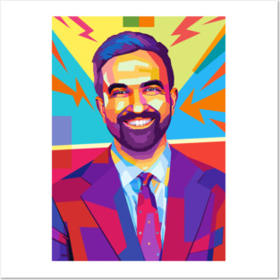 Zohran Mamdani Nyc Democratic Hope Posters and Art Prints for Sale ...