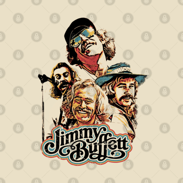 Retro Jimmy-Buffett - Jimmy Buffett - T-Shirt | TeePublic