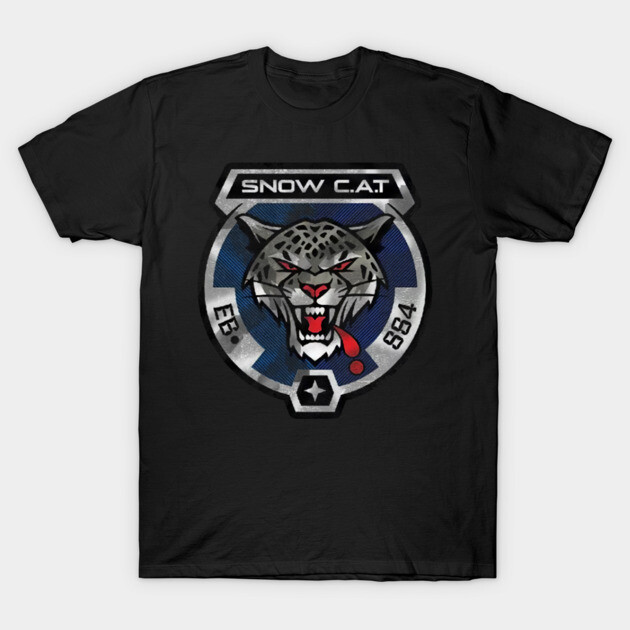 Winter Prowler - Snow Cat - T-Shirt | TeePublic
