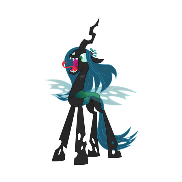 queen chrysalis vector