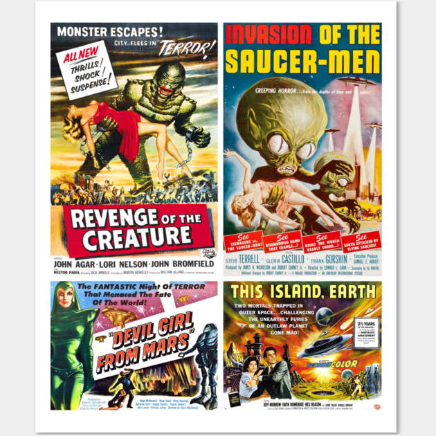 1950s sci fi posters