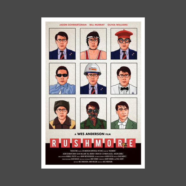 rushmore 1998 poster