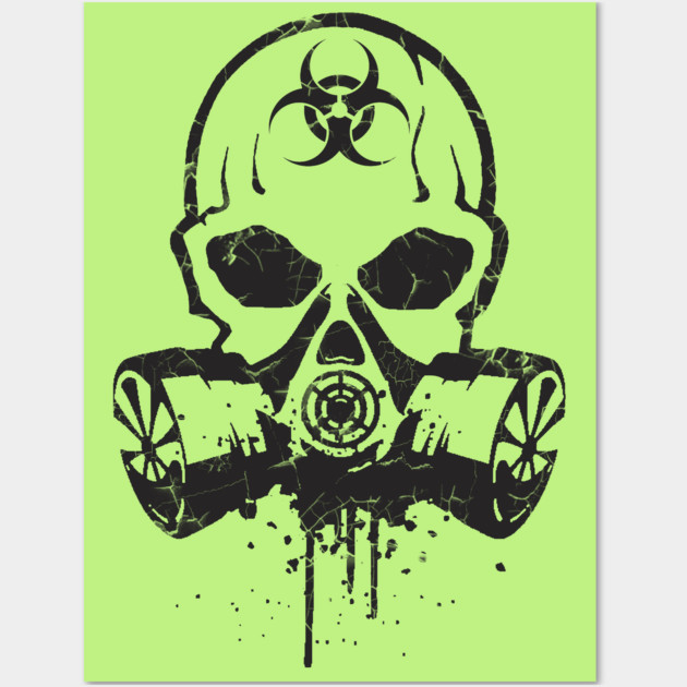 biohazard skull