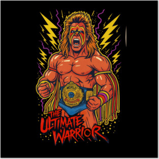 ultimate warrior wall art