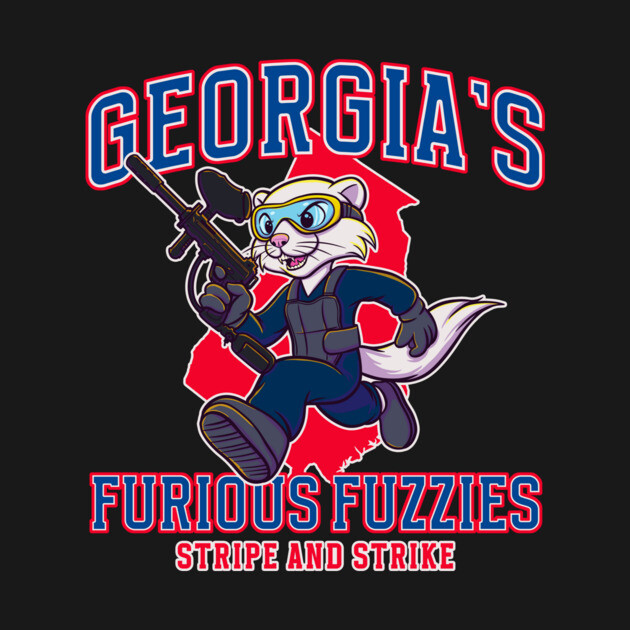 Georgia Furious Fuzzies Paintball Crew – Ferret Power - Paintball - T ...