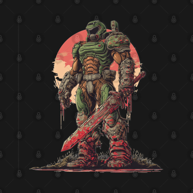 Rip and Tear Until It Is Done | Doomslayer Fan Art | For True Gamer ...