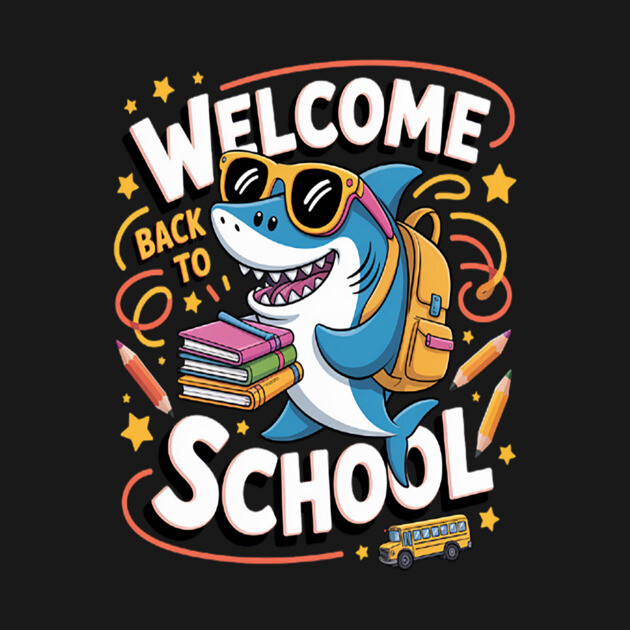 Welcome Back To School Shark Teachers - Welcome Back To School Shark ...