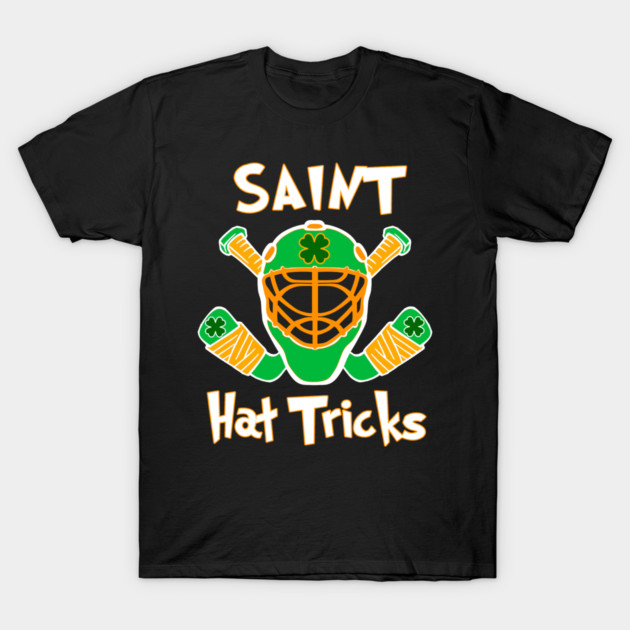 Saint Hat Tricks Hockey TShirt ST.Patrick's Day Shamrock Tee - Patricks ...