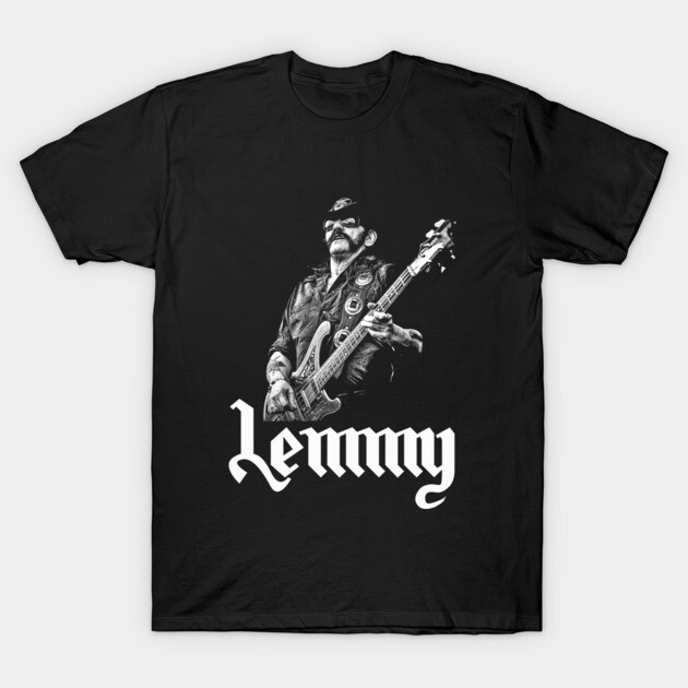 Lemmy Bass Player Motorhead - Lemmy - T-Shirt | TeePublic