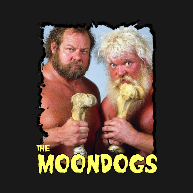 Retro The Moondogs Wrestling Tag Team CWA USWA 70s 80s - Vintage ...