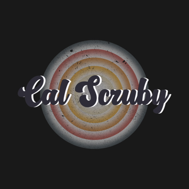 cal scruby // vintage style - Cal Scruby - T-Shirt | TeePublic