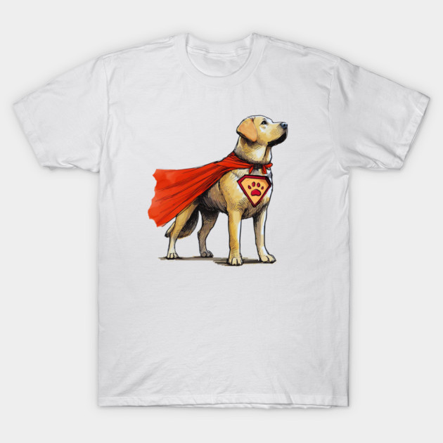 SUPER LAB - Labrador Retriever Superhero - T-Shirt | TeePublic