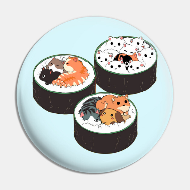 cute cat sushi