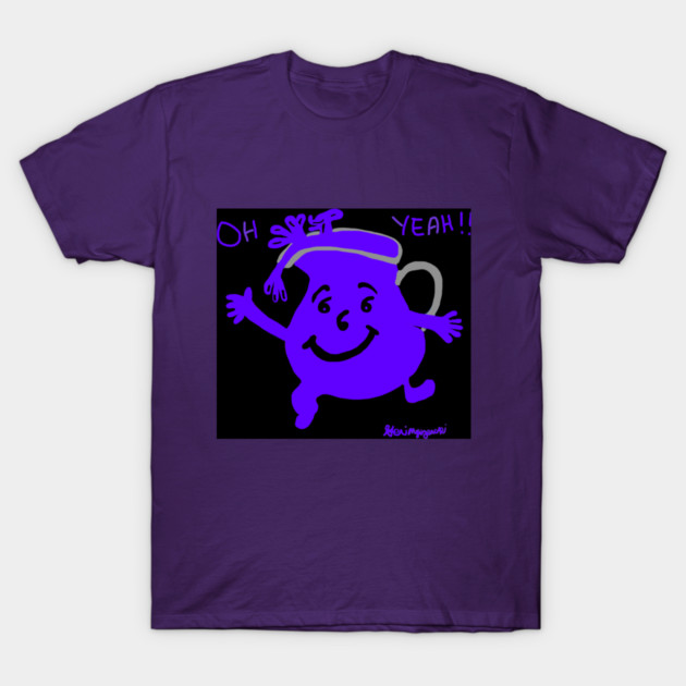 Kool-Aid Grape Flavor Oh Yeah - Kool Aid Man - T-Shirt | TeePublic