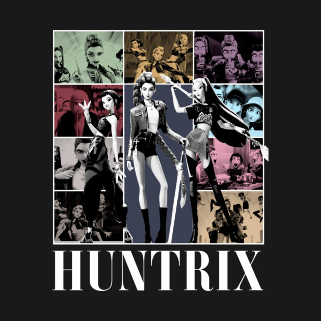 Huntrix Kpop Demon Hunters, KPDH Tshirt, Huntrix Mira, Rumi, Zoey ...