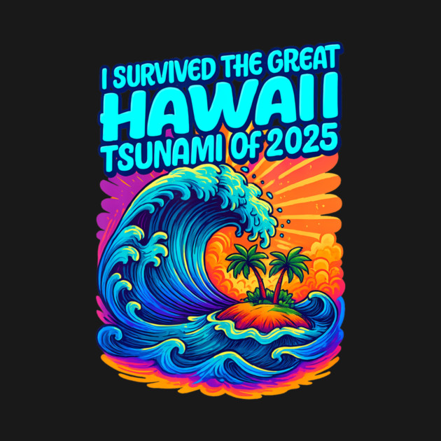 I Survived The Hawaii Tsunami Of 2025 - Hawaii Tsunami Survivor - T ...