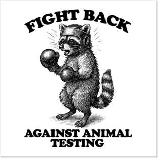 animal testing protest art