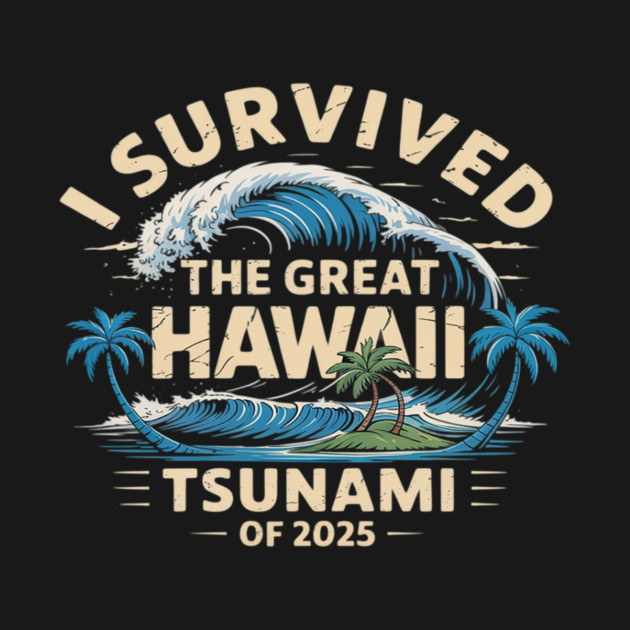 I Survived The Great Hawaii Tsunami of 2025 Funny - Trending Now ...