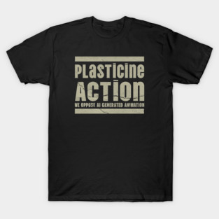 Plasticine Action T-Shirts for Sale | TeePublic