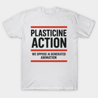 Plasticine Action T-Shirts for Sale | TeePublic