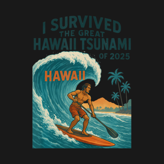 I Survived The Hawaii Tsunami Of 2025 Paddle Boarding - Hawaii Tsunami ...