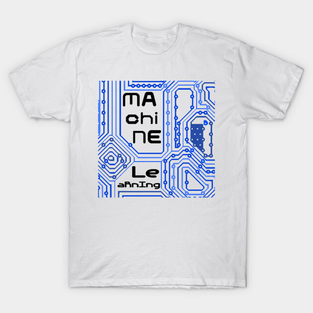 Machine Learning Computer Micro Chip Black Blue - Machine Learning - T ...