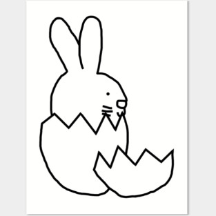 easter bunny pattern drawing