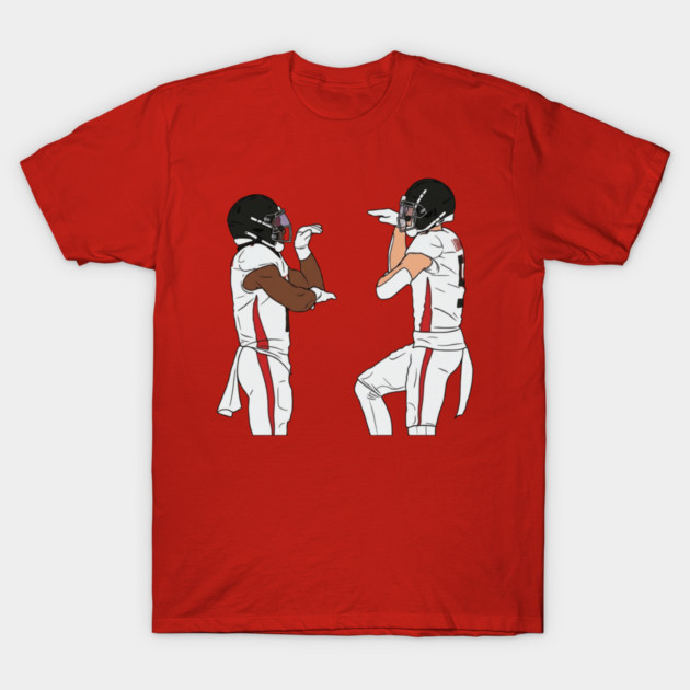 Bijan Robinson and Drake London - Bijan Robinson - T-Shirt | TeePublic