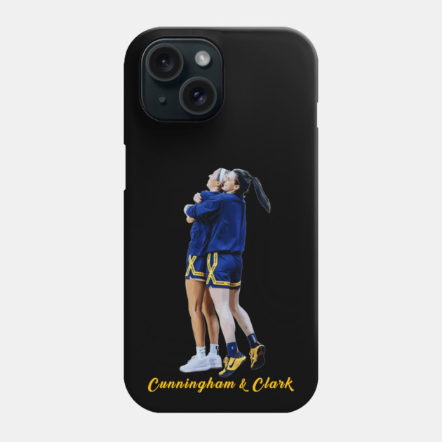 Caitlin Clark and sophie cunningham - Caitlin Clark - Phone Case ...