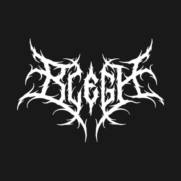 Blegh - Death Metalcore Logo - Blegh - T-Shirt | TeePublic