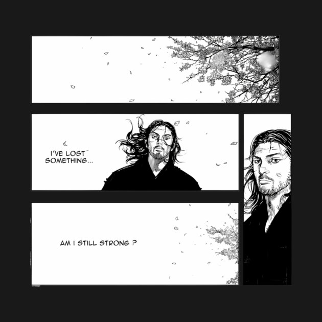 Vagabond Miyamoto Musashi Lost Art - Miyamoto Musashi Art - T-Shirt | TeePublic