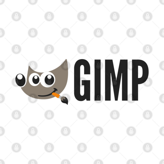 Gimp - Logo - Gimp Logo - T-Shirt | TeePublic