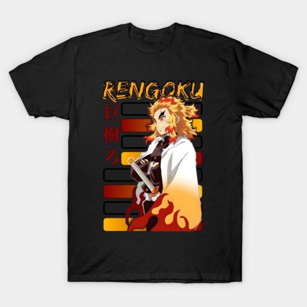 Demon Slayer Rengoku - Rengoku Kyojuro - T-Shirt | TeePublic