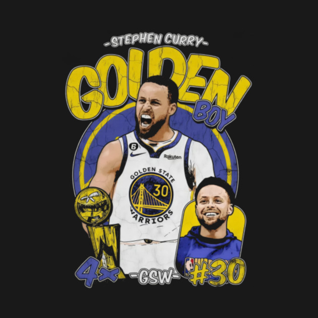 Stephen Curry Golden Boy - Stephen Curry - T-Shirt | TeePublic
